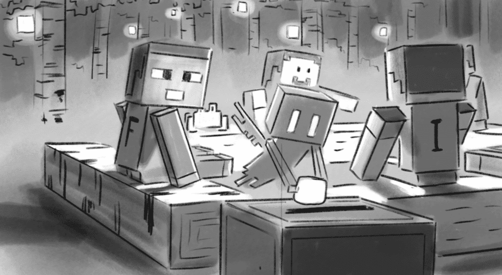 Minecraft: The Wild Update, Campfire - Produktionsbolag Brikk Animation