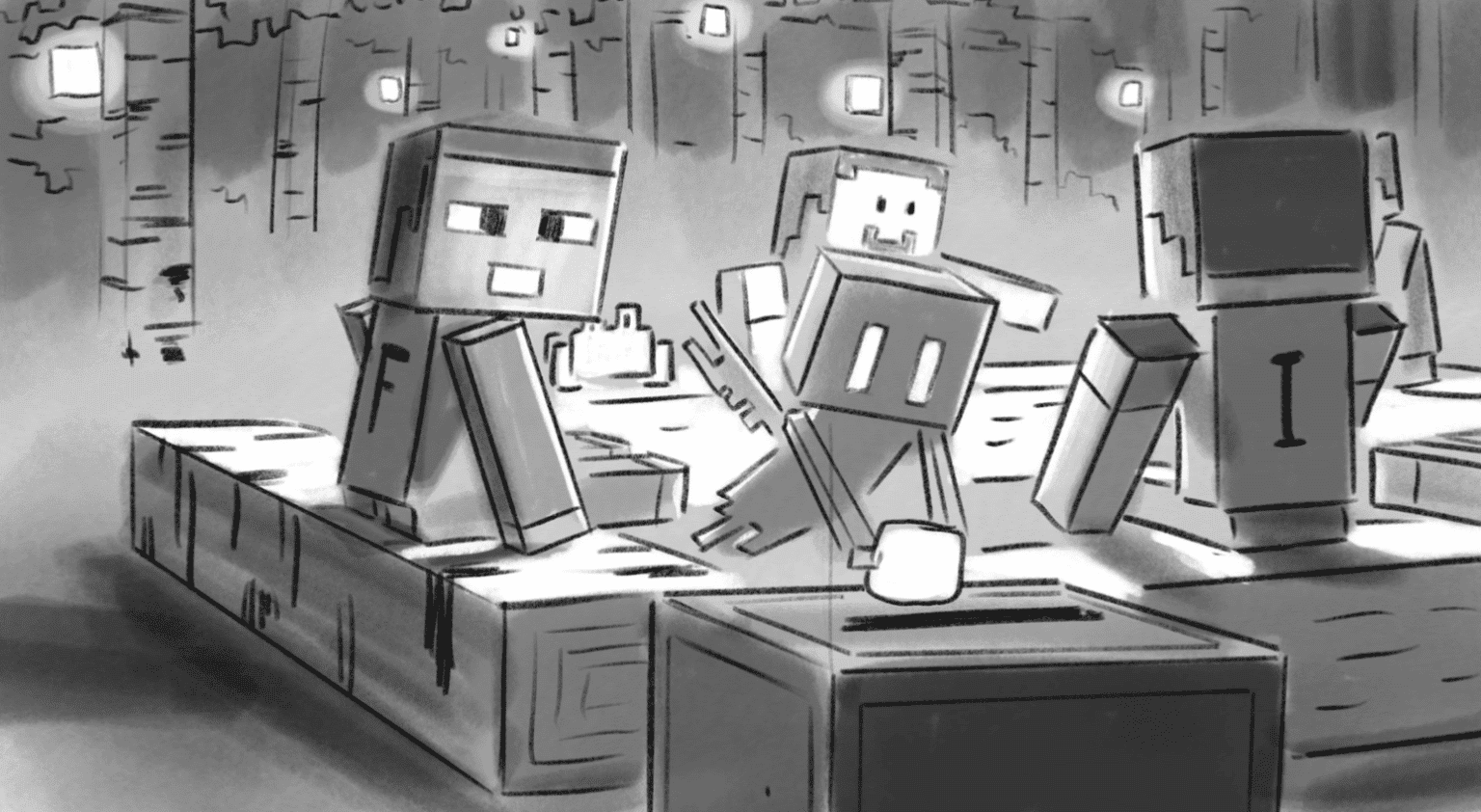 Minecraft: The Wild Update, Campfire - Produktionsbolag Brikk Animation