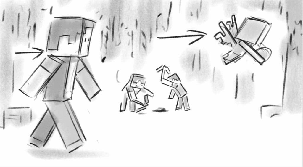 Minecraft, The Wild Update – Exploration - Produktionsbolag Brikk Animation